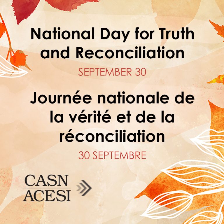 Journée nationale de la vérité et de la réconciliation du Canada – 30 ...